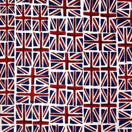 Union Jack Fabric - Pure Cotton