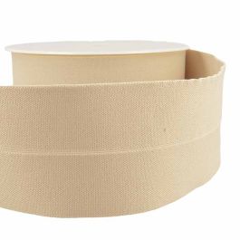 Fold Over Elastic, 60mm | Beige