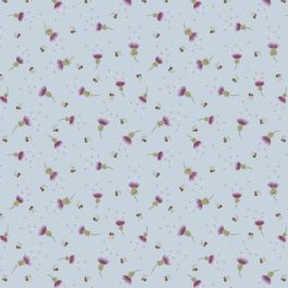 A Celtic Summer Lewis & Irene Fabric | Bee Thistle Blue