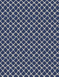 At The Helm Fabric | Rope Net Blue