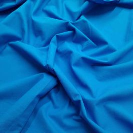Linen Look Cotton Fabric | Turquoise