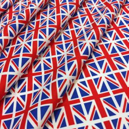 Cotton Print Fabric | Union Jack