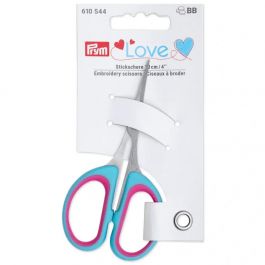 Embroidery & Needlecraft Scissors - 4" | Prym Love