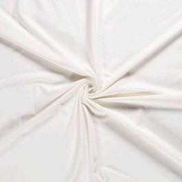Soft Shell Fleece Fabric Plain | Off White