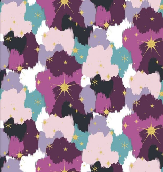 Moonlight Fabric | Colour Patch - Metallic