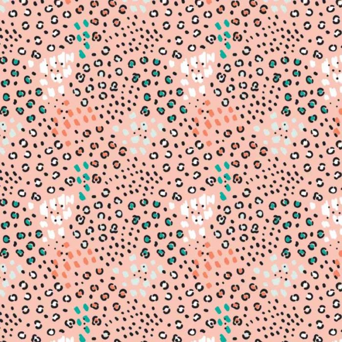 Cotton Fabric Print | Beauty Spots Rose