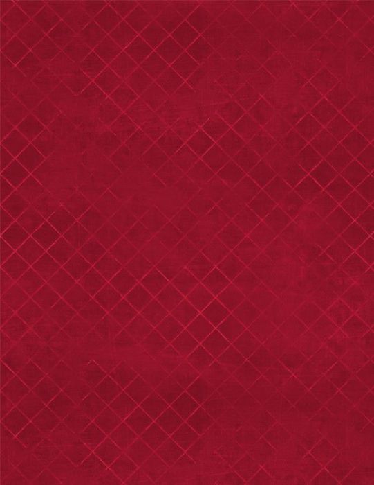 Trellis Extra Wide Fabric | Red