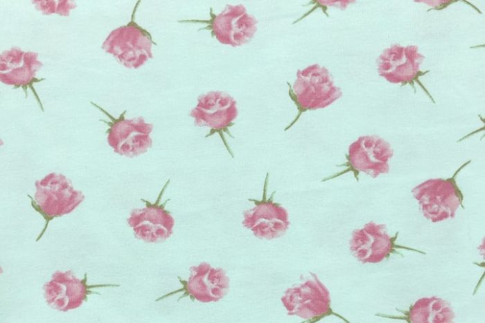Jersey Fabric Fragrance | Roses Mint