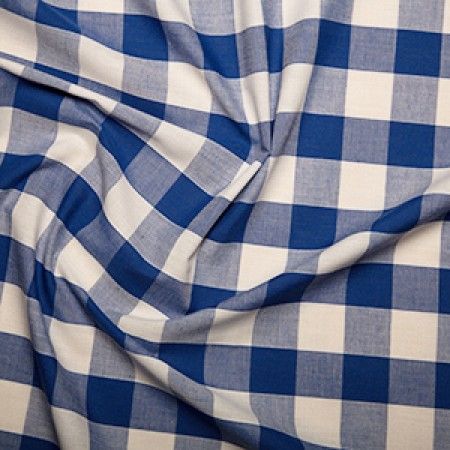 Inch Gingham Check | Royal