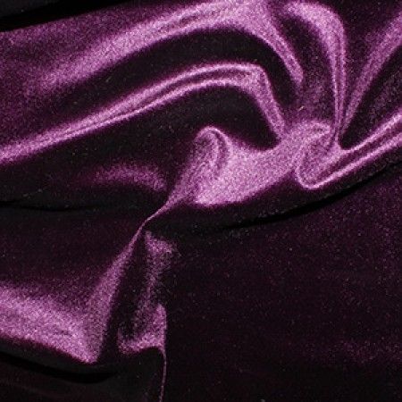 Velour Velvet Fabric | Purple