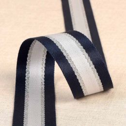 Cotton Rich Webbing Broad Stripe - 40mm |Multiple Shades Available