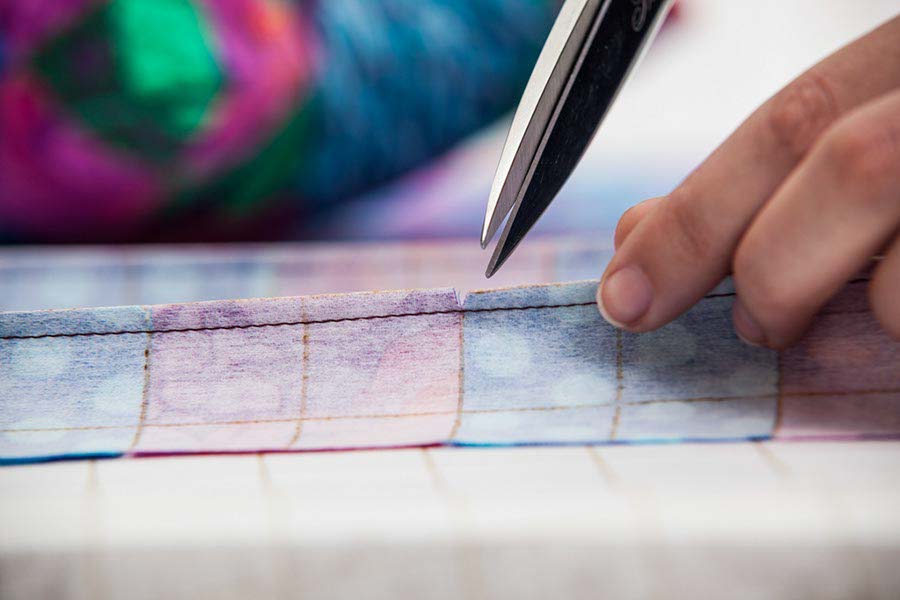 Sewing Cushions With Vilene Quilters Grid - Empress Mills