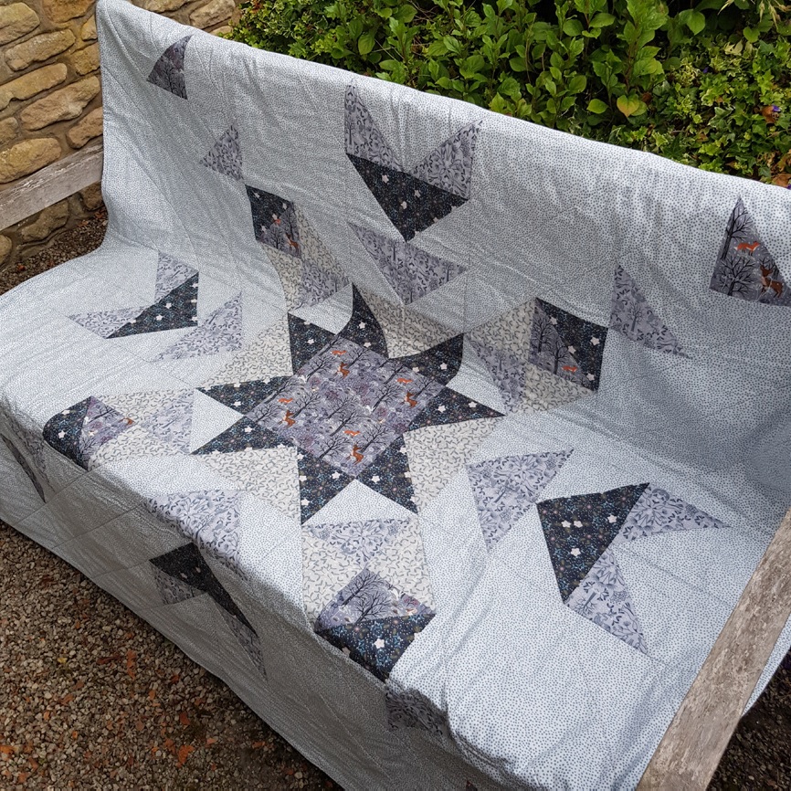 Winter In Bluebell Wood Flannel Fabric Project | Empress Mills