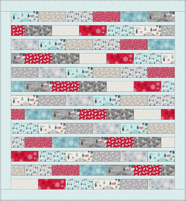 Snow Day Fabrics & Pattern | Empress Mills