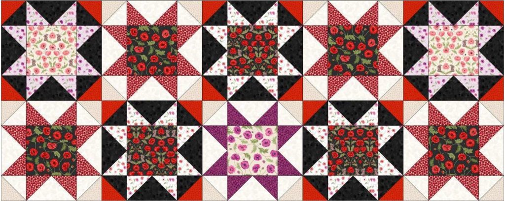 Poppies Fabrics & Project! | Empress Mills